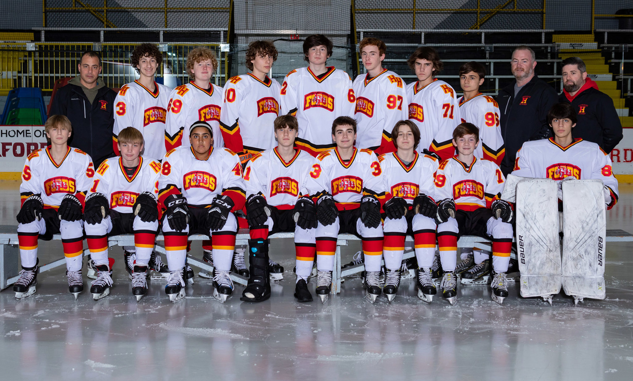 High School JV Team – Haverford Ice Hockey